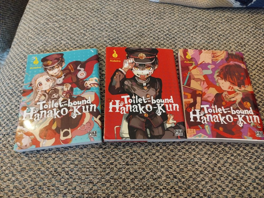 manga Toilet-bound Hanako-kun Tome 1,2 et 3. édition Pika (Gebraucht) in Genève für CHF 10 – mit ...