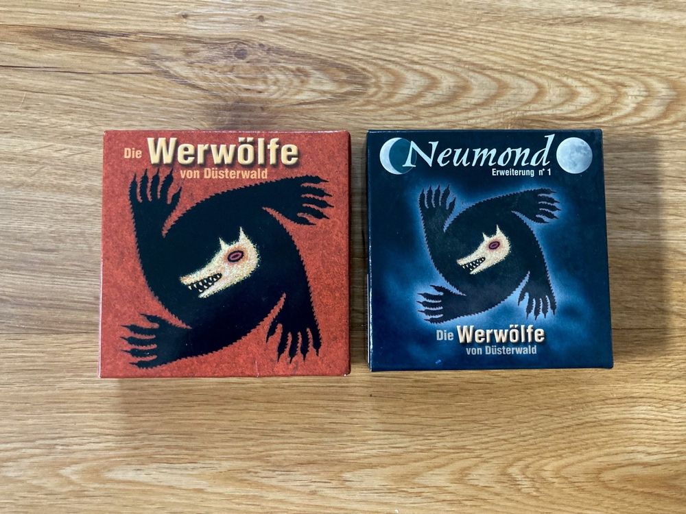 Werwölfe vom Düsterwald - Kartenspiel - inkl. Erweiterung (Gebraucht ...