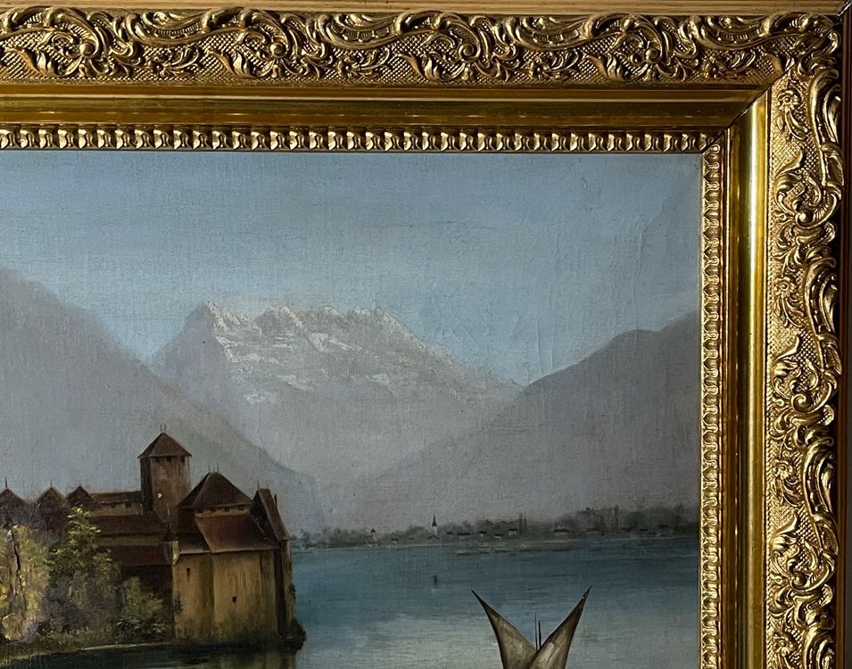 Antike Veduten See Anblick Gemälde (Gebraucht) in Root für CHF 55 – mit Lieferung auf Ricardo kaufen