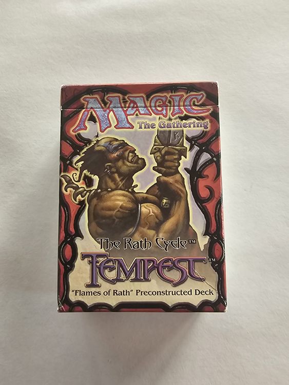 Magic The Gathering Tempest Flames of Rath Deck (Gebraucht) in Wisen SO ...