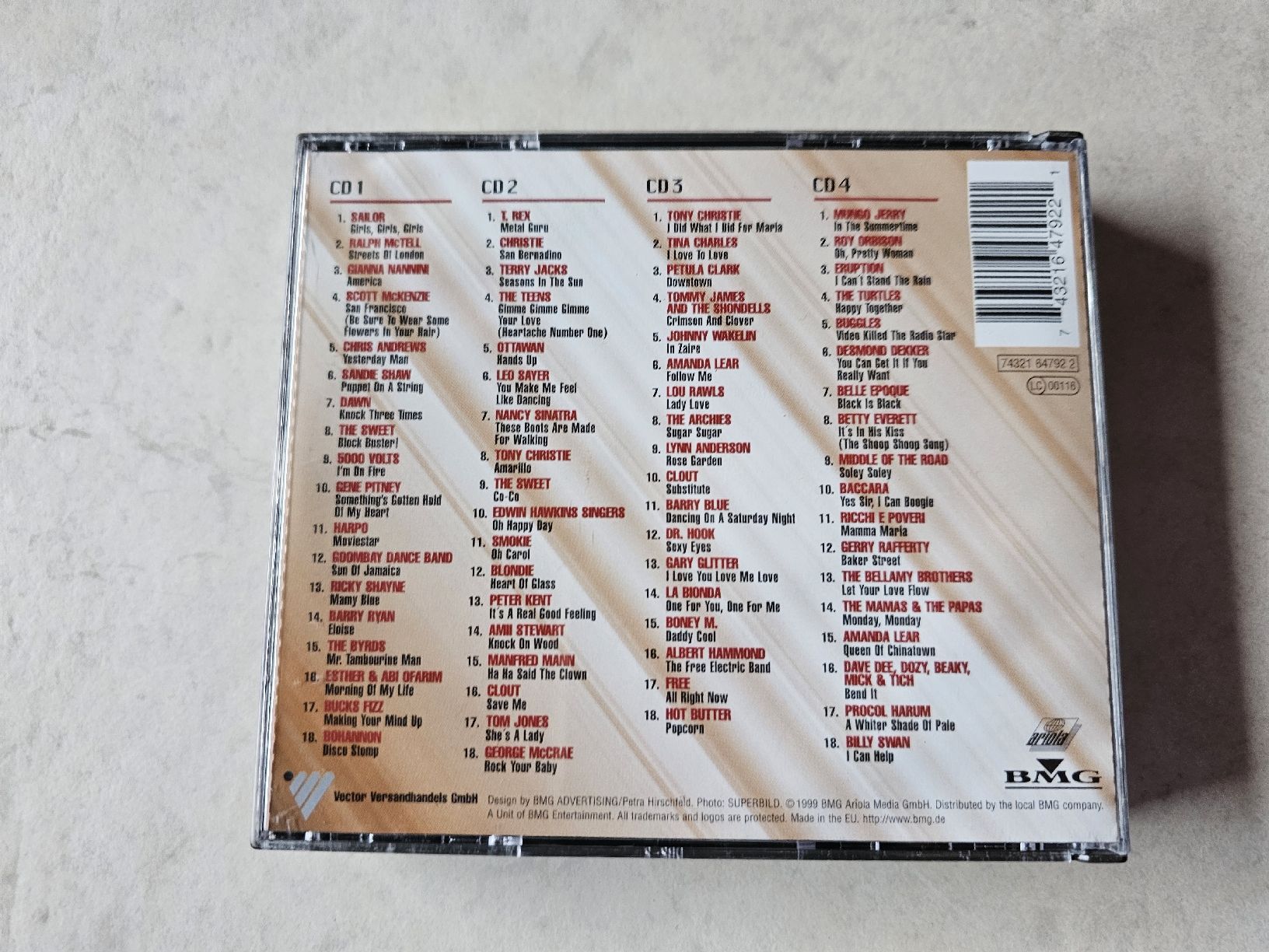 Block Buster Oldies 60's & 70's / 4 CD Box (Gebraucht) in Schneisingen ...