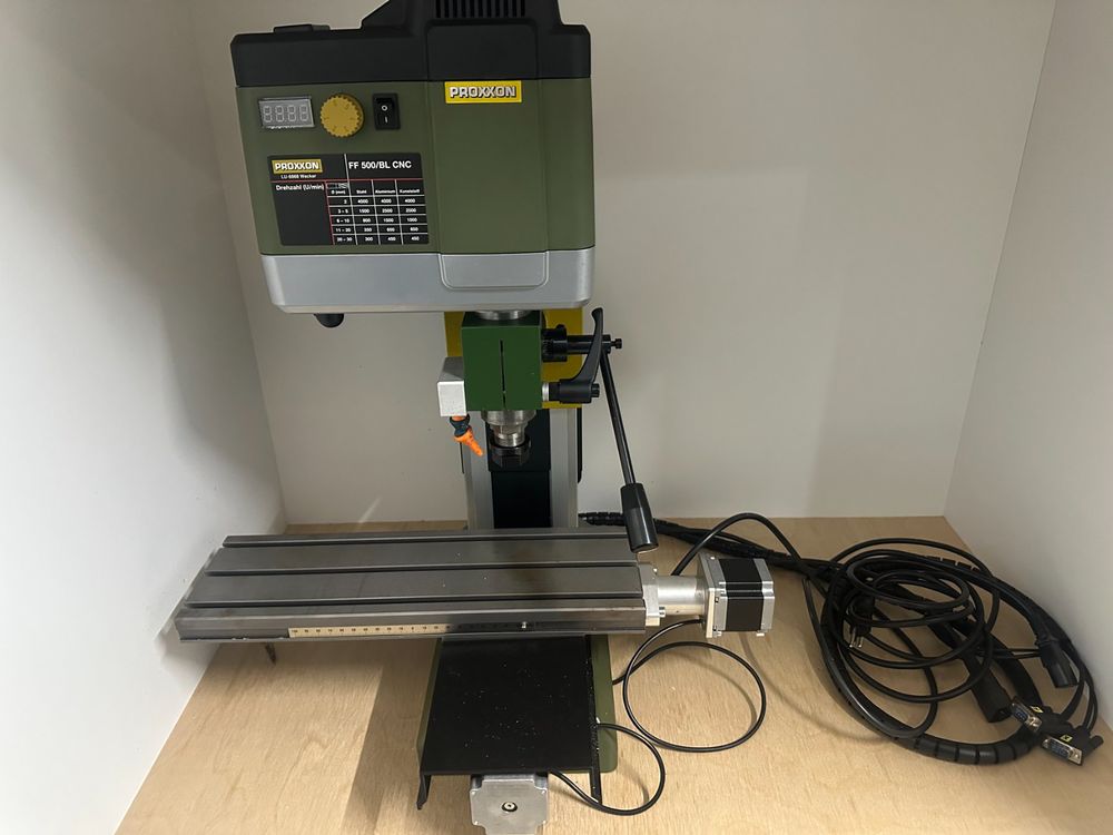 CNC Fräsmaschine Proxxon FF500/Bl CNC (Gebraucht) in Böbikon für CHF 2400 – nur Abholung auf ...