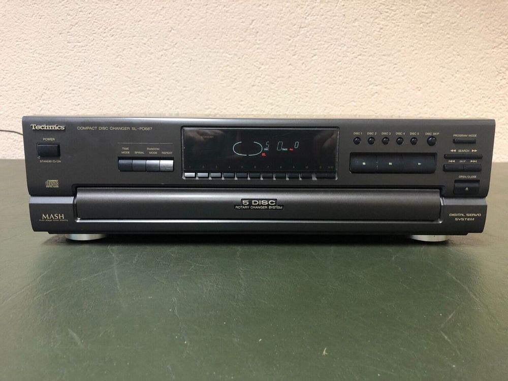 Technics SL-PD687 Compact Disc Changer / 5-fach CD-Wechsler (Gebraucht) in Winterthur für CHF 7 ...