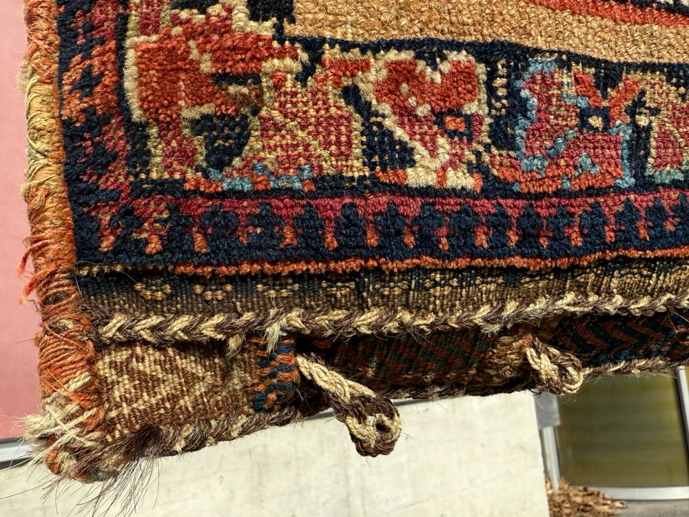 Afshar antikes Kissen Ende 19Jh 50x36cm Sammlerstück (Gebraucht) in ...