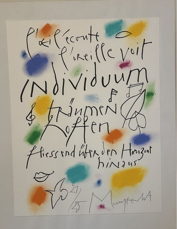 Rudolf Mumprecht, handsigniert (Gebraucht) in Rain für CHF 389 – mit Lieferung auf Ricardo kaufen