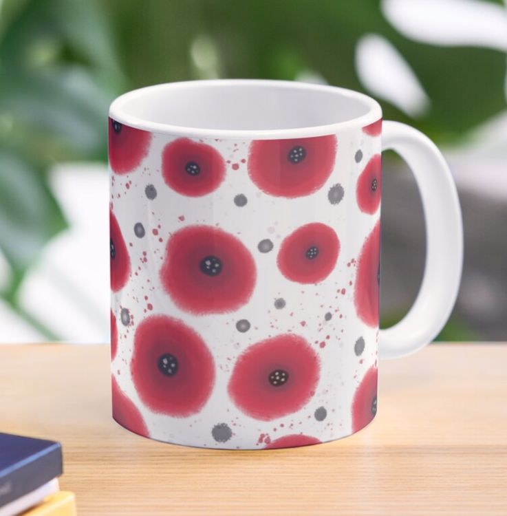 Tasse - Mohn - Mohnblumen | Kaufen auf Ricardo