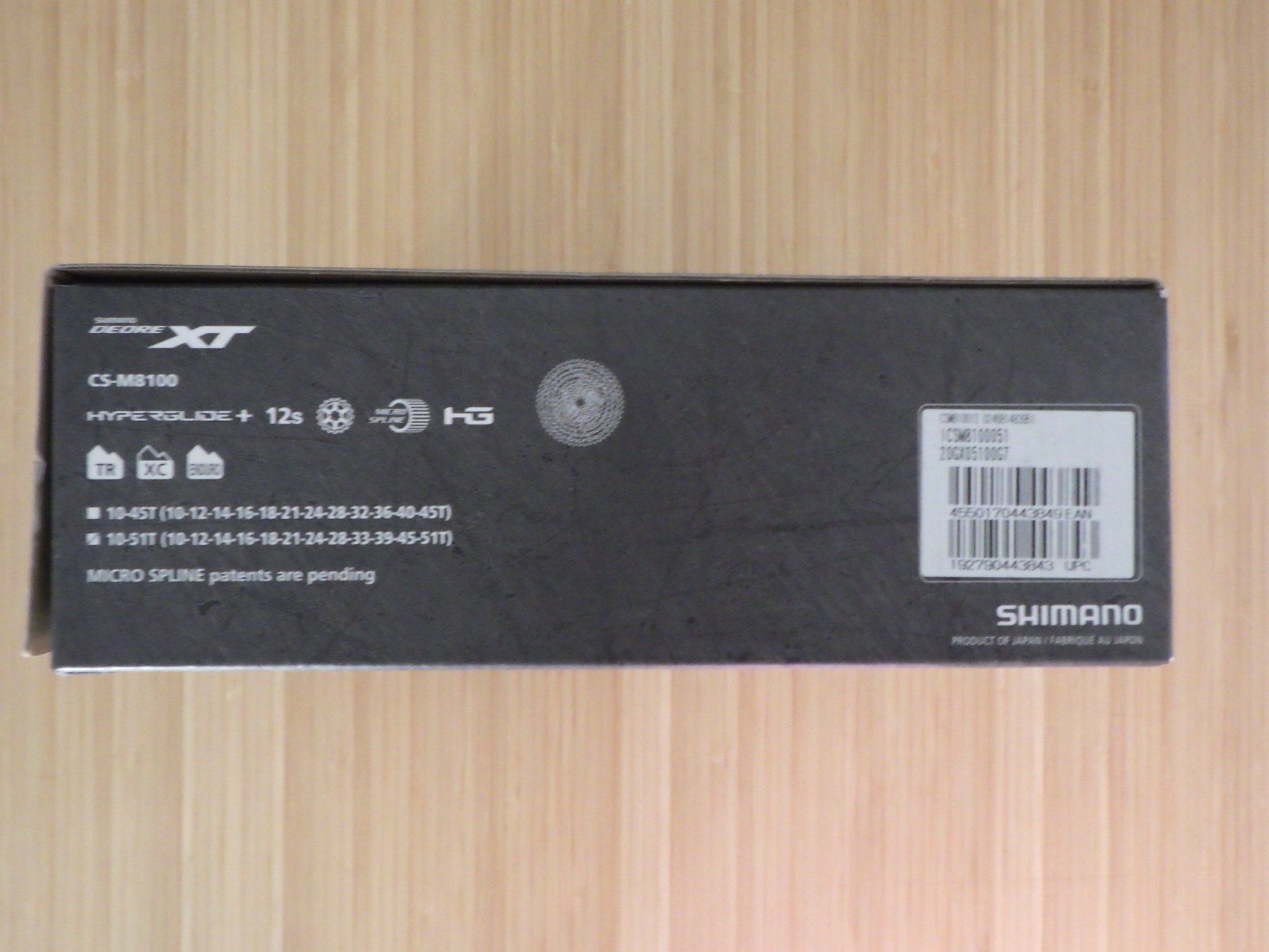 Shimano Deore XT CS-M8100 Kassette 12 fach (Neu und originalverpackt ...