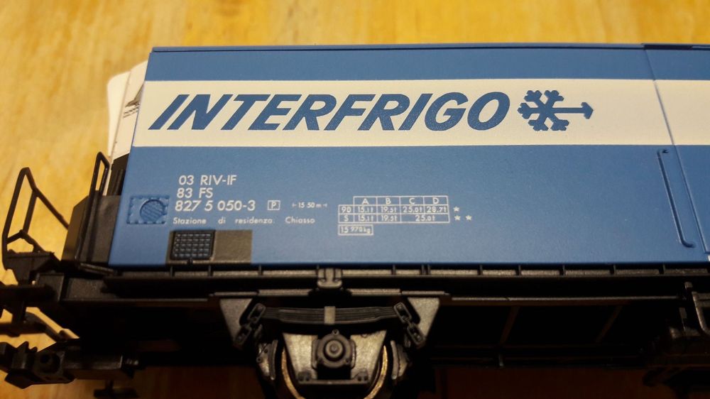 Roco HO : wagon frigo "Interfrigo" FS (Gebraucht) in Buttes für CHF 25 ...