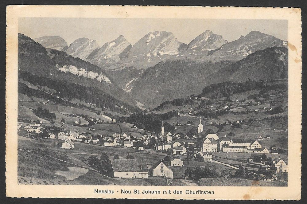Nesslau - Neu St. Johann mit den Churfirsten (Gebraucht) in Olten für CHF 5 – mit Lieferung auf ...