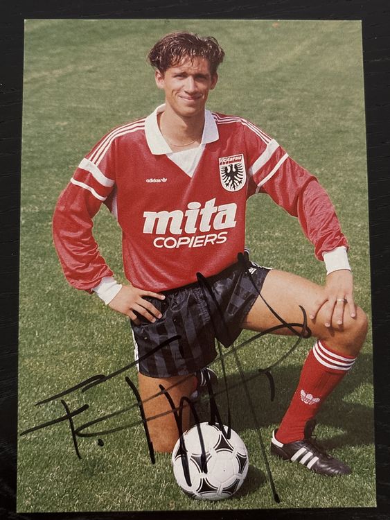 Signiertes Foto Frank Triebold FC Aarau (Gebraucht) in Uetendorf für ...
