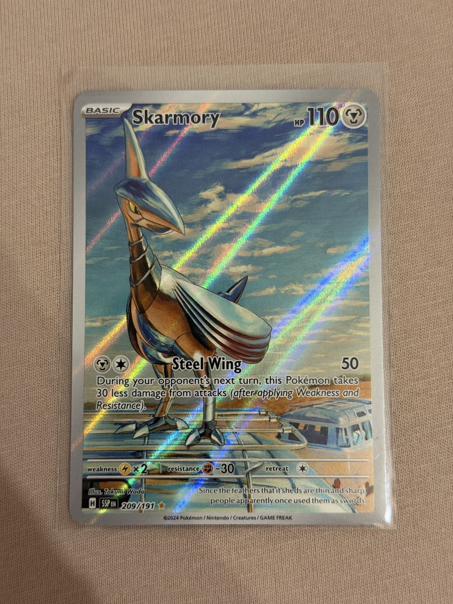 Pokémon Skarmory 209/191 Surging Sparks (Neu (gemäss Beschreibung)) in St. Gallen für CHF 12 ...