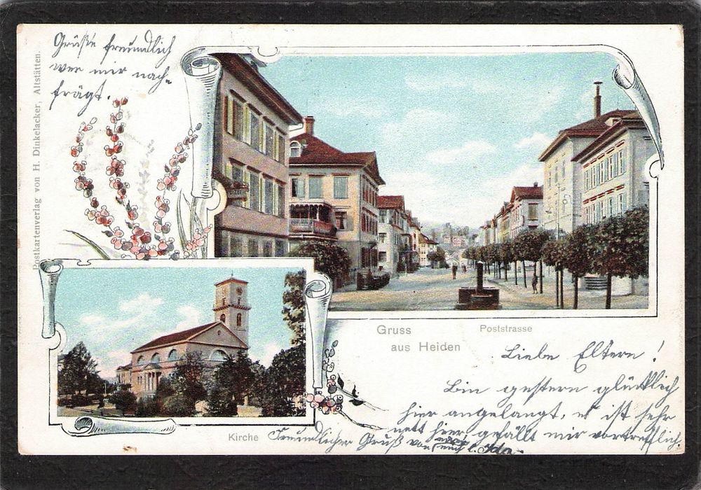 Gruss aus Heiden AR , gel. 1901 (Gebraucht) in Reichenburg für CHF 22 – mit Lieferung auf ...