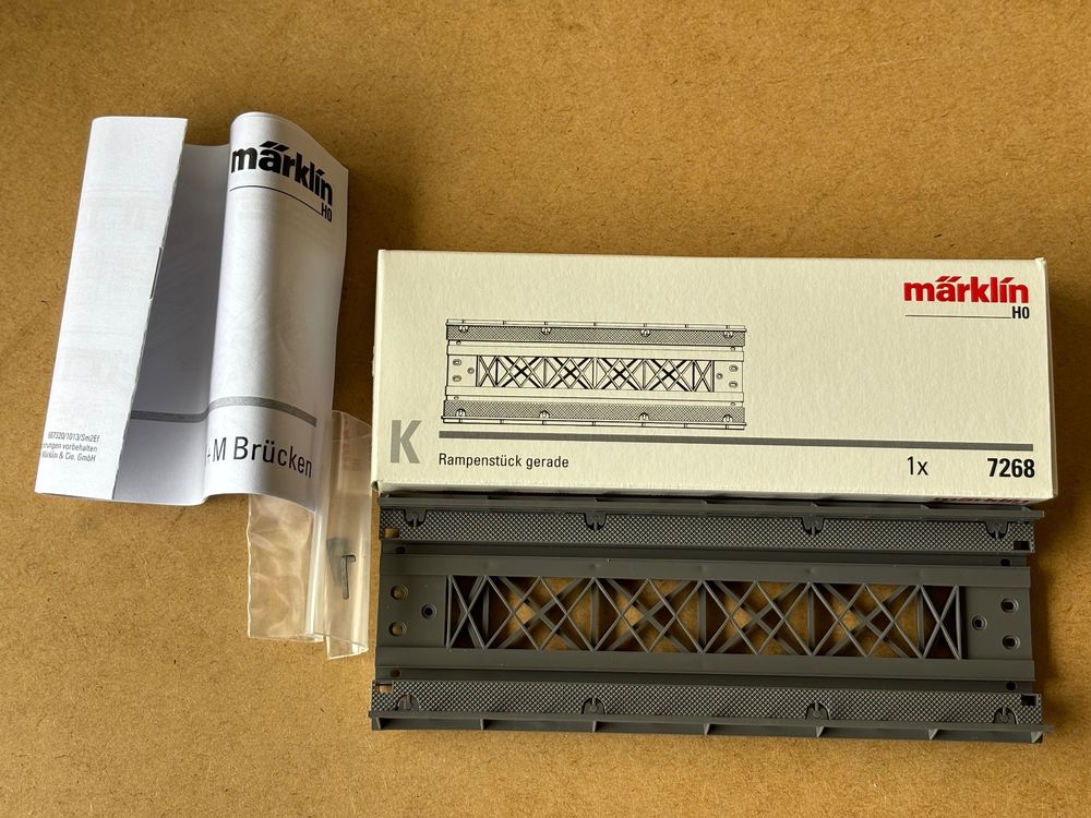 Marklin 7268 Rampenstück fur Schinen K (Neu und originalverpackt) in Hauterive NE für CHF 12 ...