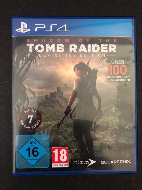 Shadow of the Tomb Raider Definitive Edition PS4 | Kaufen auf Ricardo