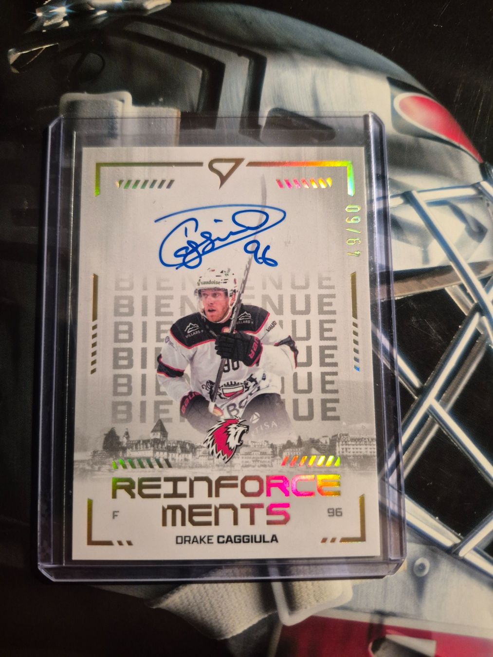 Drake Caggiula HC Lausanne 2025/26 Sportzoo 49/60 (Gebraucht) in ...