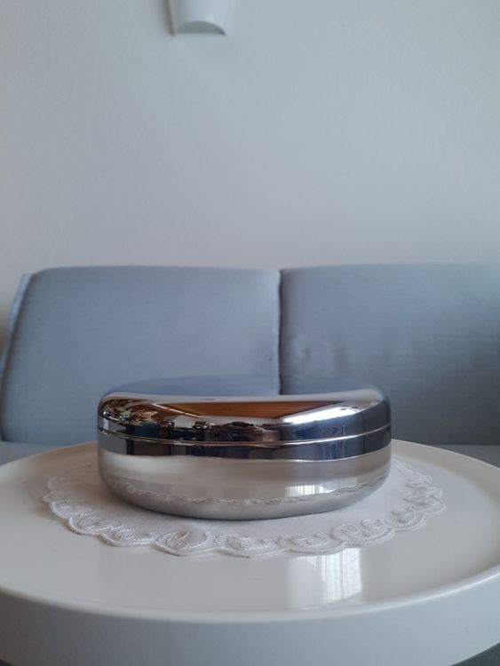 80er J. Alessi /Nestlé Edelstahldose design Jasper Morrison | Kaufen ...