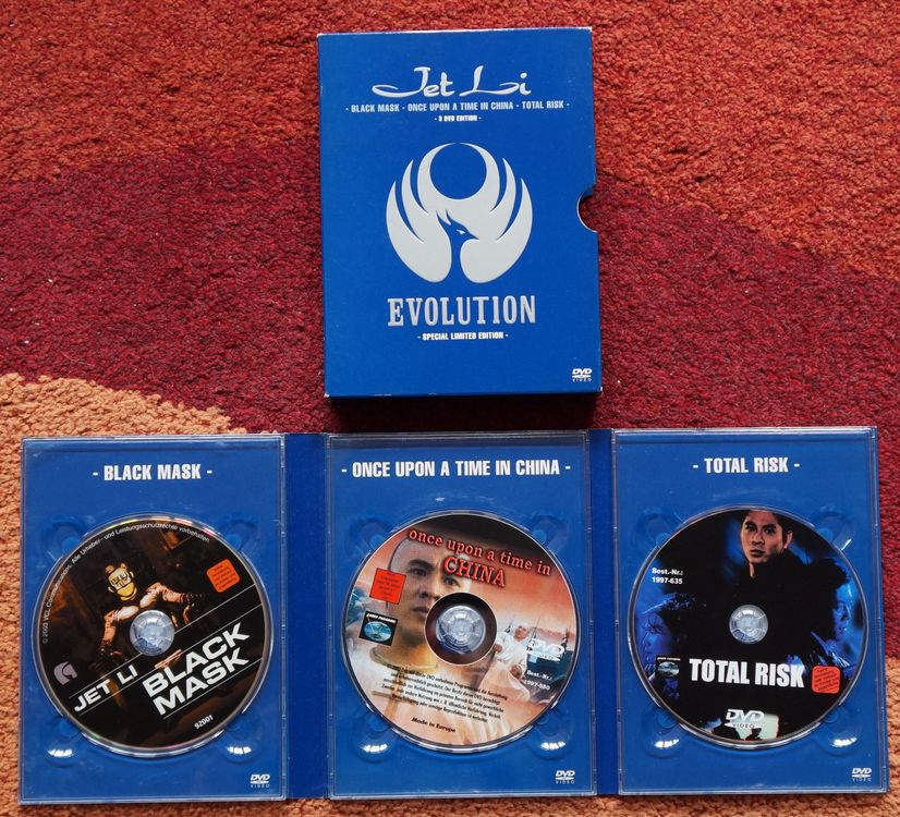 Jet Li Evolution Box 3 Filme (Gebraucht) in Sulgen für CHF 3 – mit Lieferung auf Ricardo kaufen