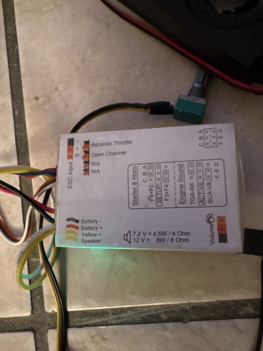 Tamiya rc trucks lesu soundmodul (D'occasion) à Mézières FR pour CHF 70 ...