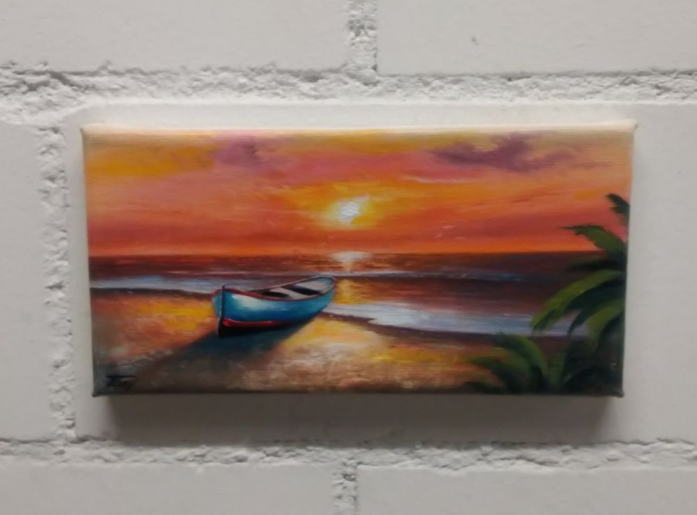 Bild Sonnenuntergang (Gebraucht) in hombrechtikon für CHF 6 – mit Lieferung auf Ricardo kaufen