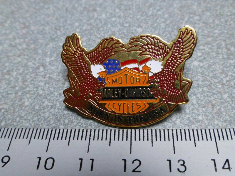 PIN PINS HARLEY DAVIDSON HOG ABZEICHEN CHAPTER BADGE | Kaufen auf Ricardo