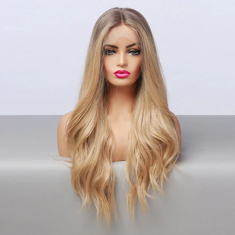 Perruque lace front en fibres premium | Kaufen auf Ricardo