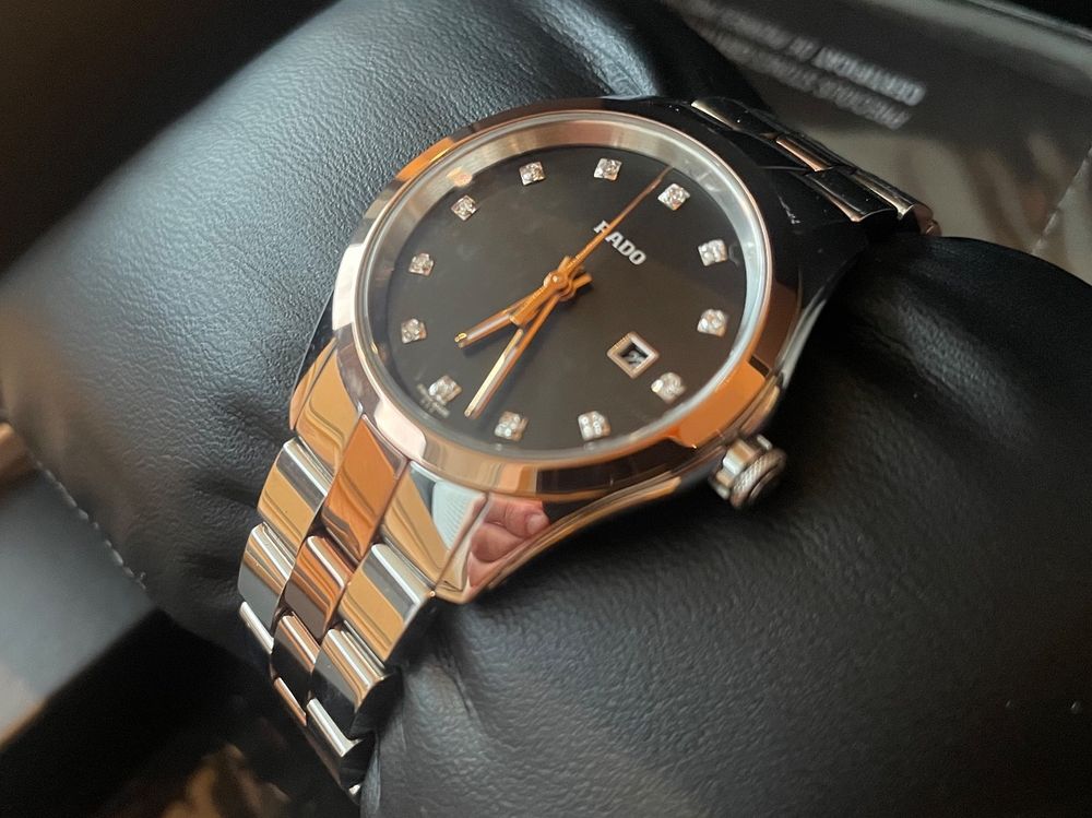 RADO 12 DIAMONDS JUBILE DATA LIMITED I 36MM I OVP RADO BOX (Neu (gemäss ...