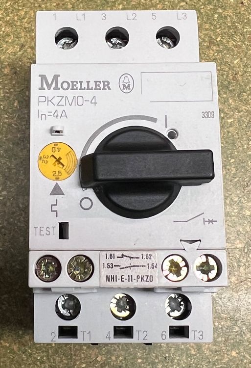 Motorschutzschalter PKZM0-4 mit Hilfskontakt | Kaufen auf Ricardo