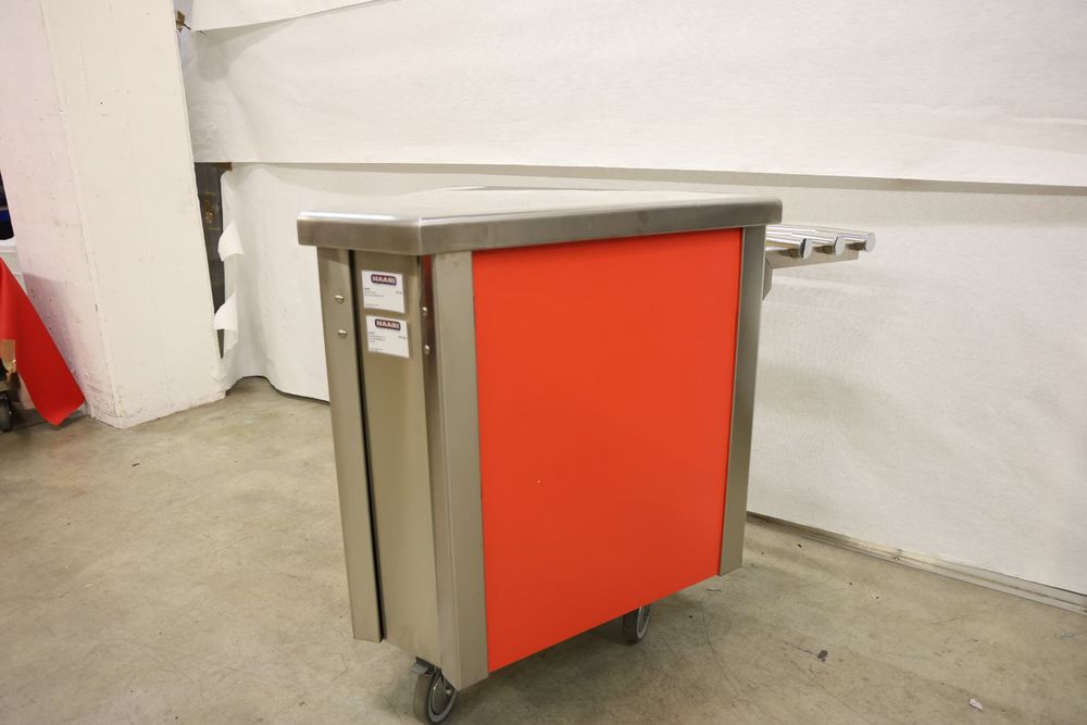 Servierwagen Küchenwagen mit Rollen Ausseneckelement (Gebraucht) in ...