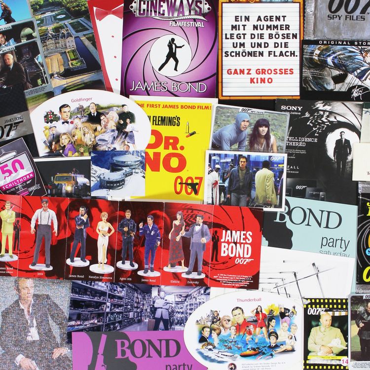 James Bond 007 30 Werbeartikel Postkarten, Flyer, Sticker... | Kaufen ...
