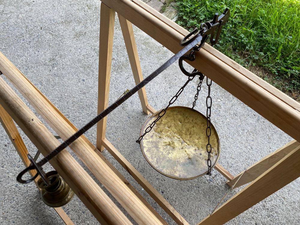 seltene antike Balkenwaage Portata Chilog. (Gebraucht) in Feldbach für ...