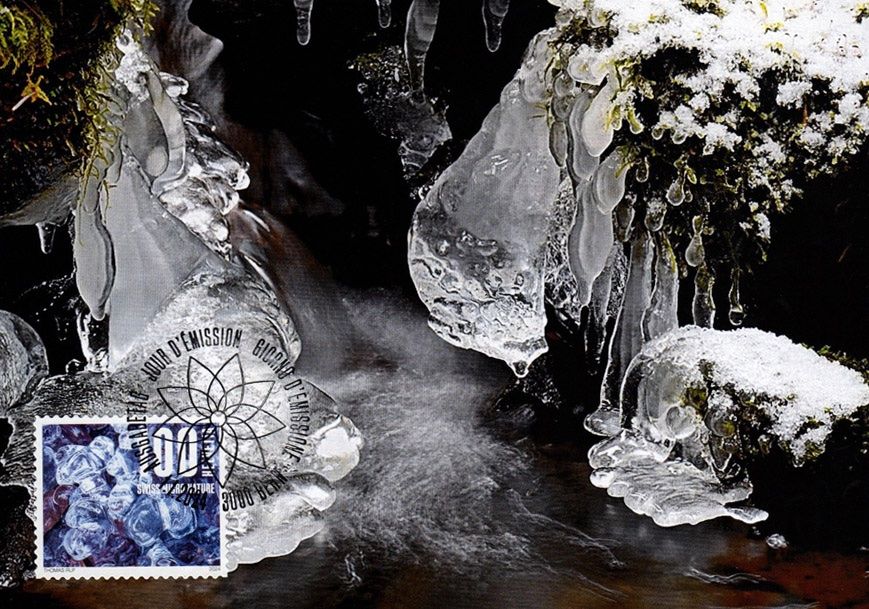 Maximumkarte Naturmuster - Eis | Kaufen auf Ricardo