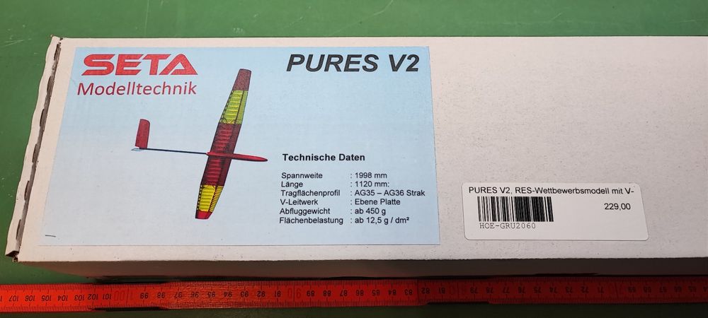 Bausatz Pures V2 KIT 1998 mm (Neu und originalverpackt) in Neuenegg für ...