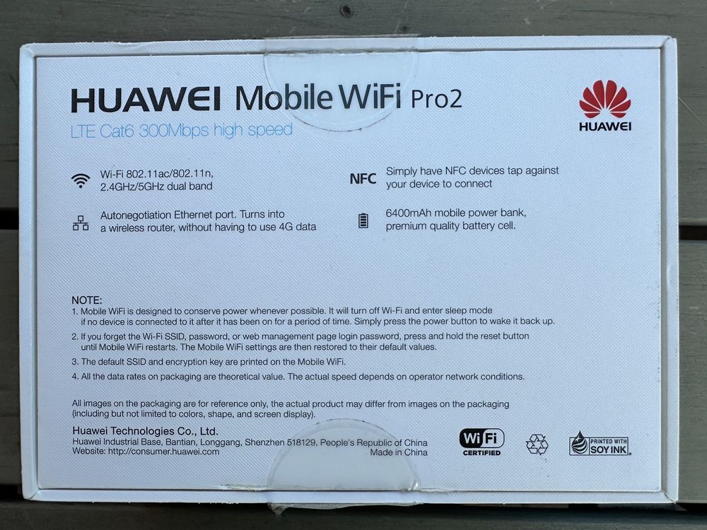 Huawei Mobile WiFi Pro 2, mobiler WiFi Hotspot, Powerbank | Kaufen auf ...