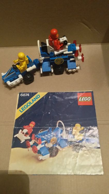 Lego Space, Moonrover, Set 6874 mit Anleitung (Gebraucht) in ...