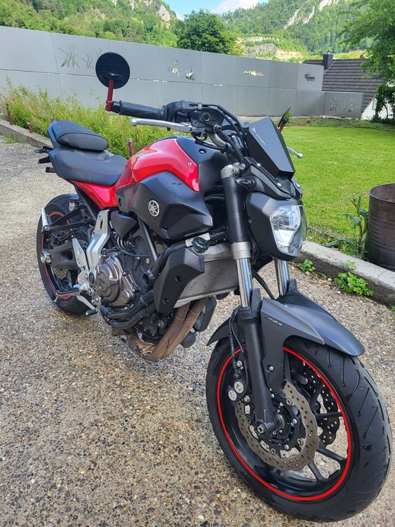 Yamaha MT - 07 / Rot / Top Zustand / Km 14650 (Gebraucht) in Liesberg ...