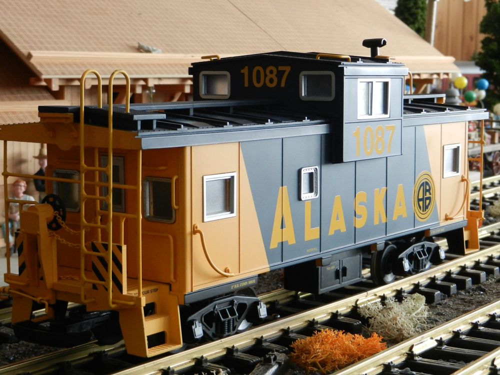 LGB USA Trains Alaska RR Extended Vision Caboose | Kaufen auf Ricardo