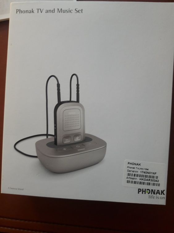 Phonak TV and Music Set (Neu (gemäss Beschreibung)) in Zollikerberg für CHF 180 – mit Lieferung ...