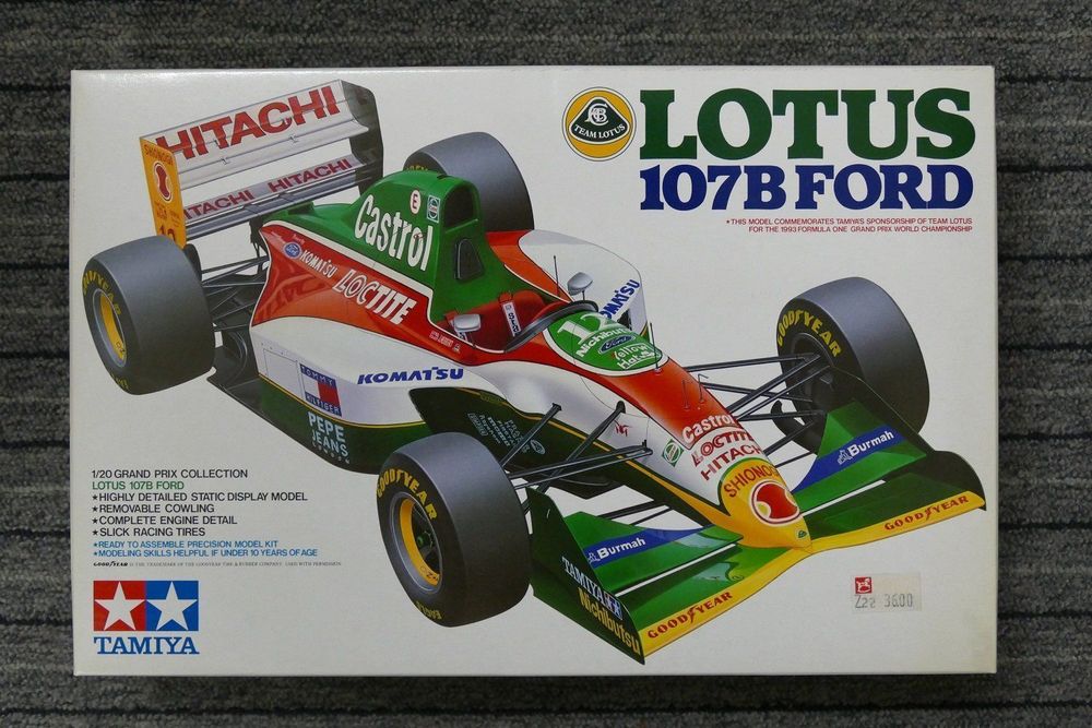 Lotus 107B Ford Tamiya 1/20 Bausatz (Neu und originalverpackt) in ...