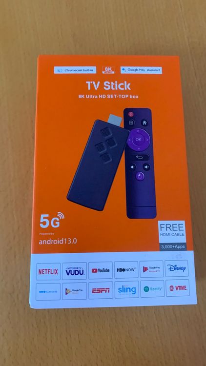 TV Stick 8K Ultra HD SET-Top Box (Neu und originalverpackt) in Elgg für ...