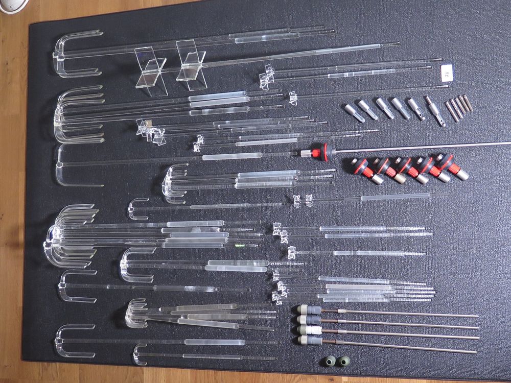 49 Glasrührer Laborrührer KPG Rührer Konvolut (Gebraucht) in Basel für ...