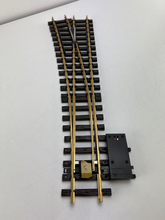 LGB Elektroweich links Radius R5 15°inkl. LGB-Weichenantrieb | Kaufen ...