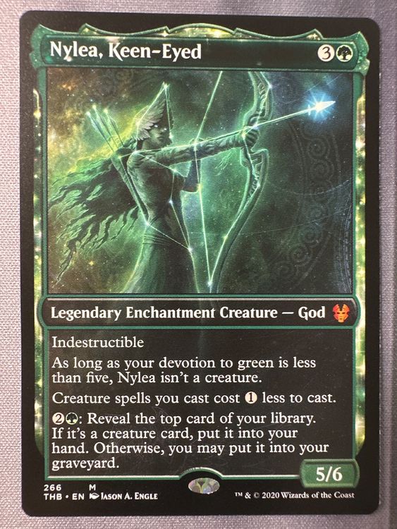 Nylea, Keen-Eyed Variant 266 Theros Boosterfrisch | Kaufen auf Ricardo