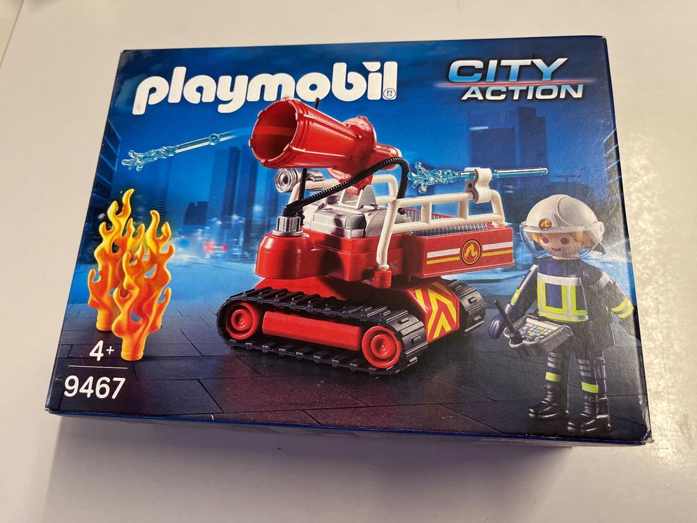 PLAYMOBIL 9467 City Action | Feuerwehr Wasserkanone | Kaufen auf Ricardo