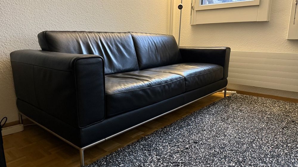 Canapé en cuir Ikea Arild (Gebraucht) in Genève für CHF 399 – nur Abholung auf Ricardo kaufen