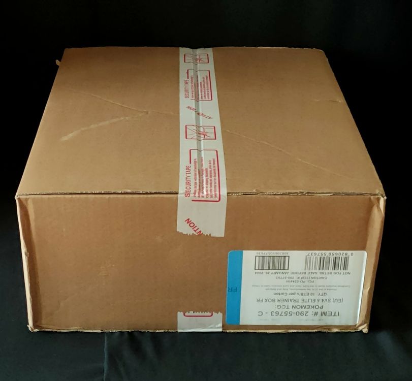 Case 10 ETB Pokemon Destinées de Paldea Français coffret (Neu und ...