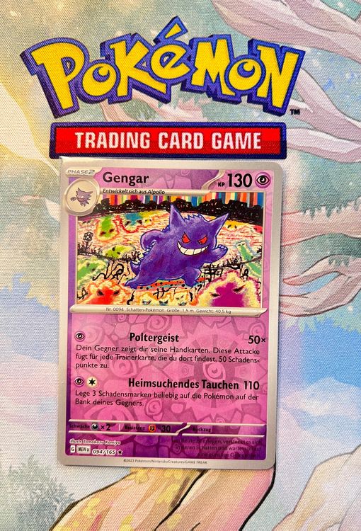 Gengar Reverse Holo (Deck 151) 094/165 (Neu (gemäss Beschreibung)) in ...