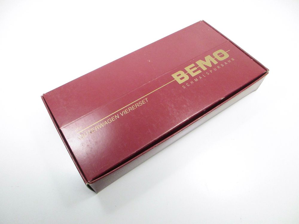 Bemo 7458 100 RhB 4er Set Kiesbehälterwagen (Neu (gemäss Beschreibung ...