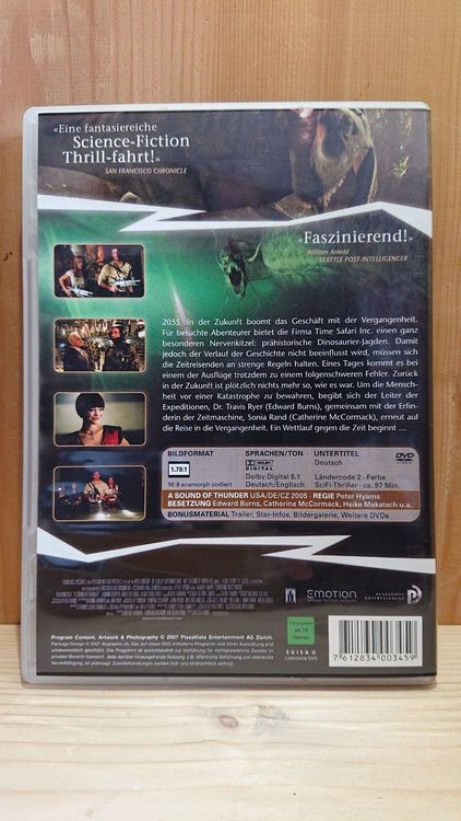 A SOUND OF THUNDER DVD mit Edward Burns und Ben Kingsley (Gebraucht) in Wilderswil für CHF 2.5 ...