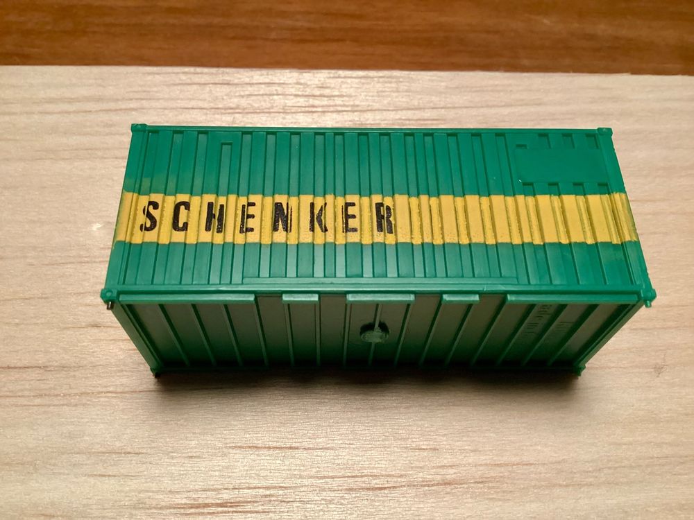 Röwa, Container der Firma Schenker. Spur H0 (Neu (gemäss Beschreibung ...