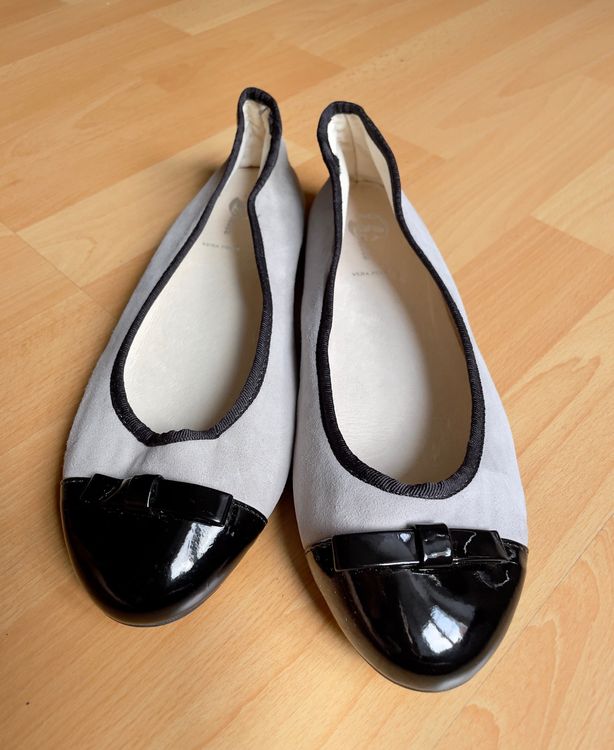 Wildleder mit Lack Ballerina von Batta | Kaufen auf Ricardo